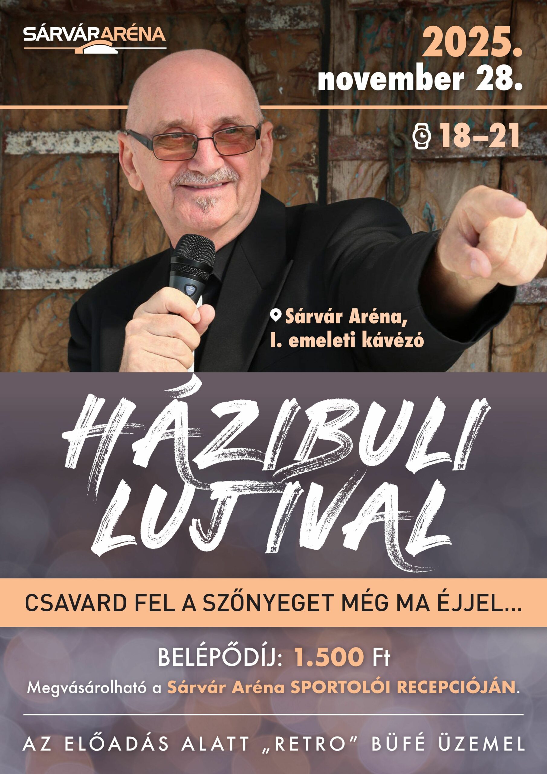 Házibuli Luival - Sárvár